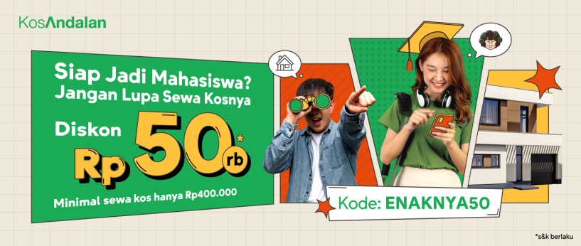 Promo Kost Terbaru dari Mamikos. Cek dan Booking Langsung yuk!