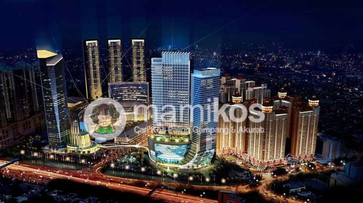 Apartement Soho Tipe 1BR Unfurnished 91 Jakarta Barat 1 BR - Mamikos