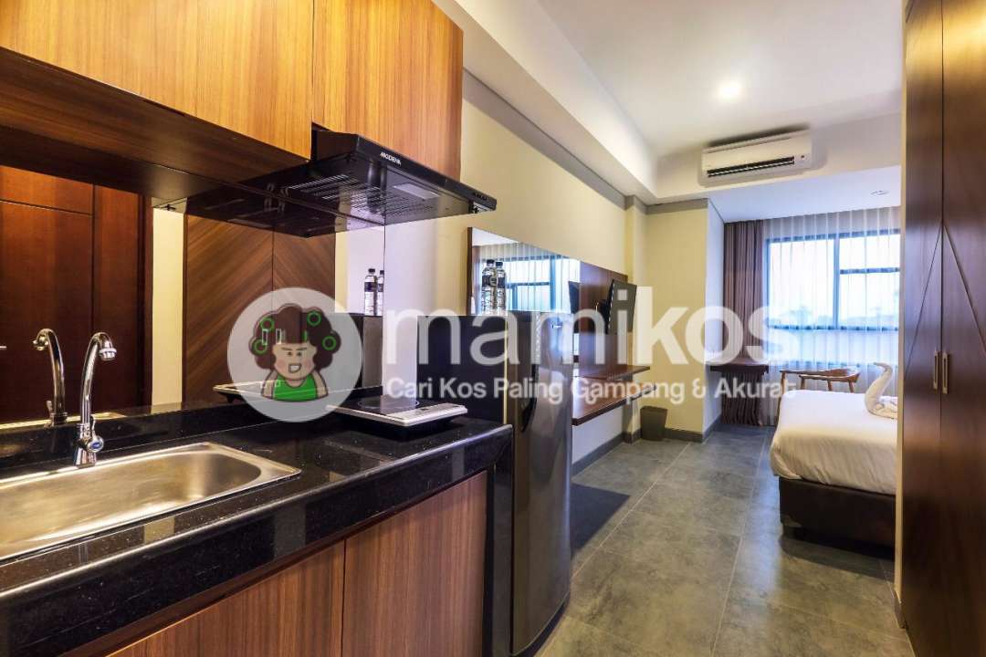 Apartemen The Ambengan Tenten Tipe Studio Full Furnished Lt 3 Denpasar Barat 1Room Studio - Mamikos