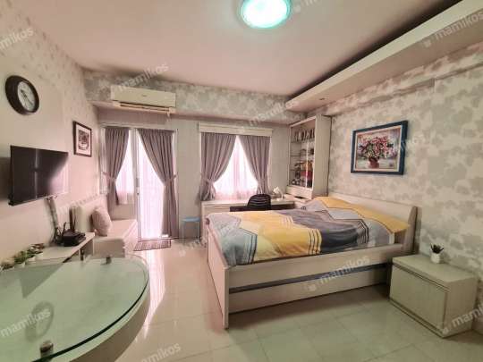 Apartemen Park View Condominium Tipe Studio Fully Furnished Lt 18 Beji Depok 1Room Studio - Mamikos