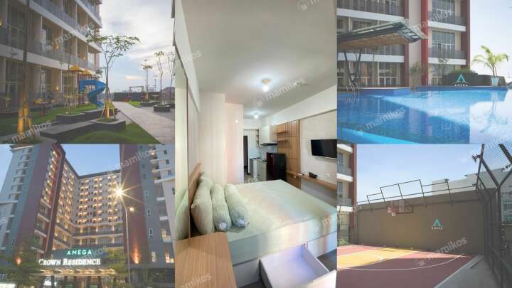 Apartemen Amega Crown Residence Tipe Studio Full Furnished Lt 8 Waru ...